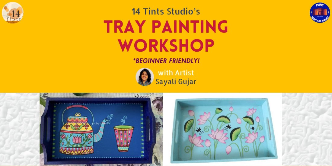 Tray Painting Workshop @ KP by Sayali Gujar, Doolally Taproom ...