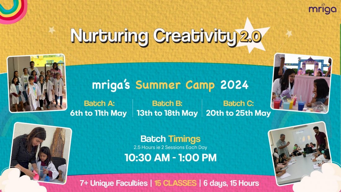 mrigas Fun Summer Camp 2024, mriga EduSpace, Ahmedabad, 6 May 2024 ...