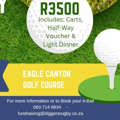 Diggers Rugby Club Golf Day Tickets, Eagle Canyon Golf Estate ...