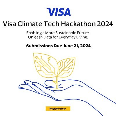 Visa Climate Tech Hackathon 2024 Tickets, April 23 to June 21 ...