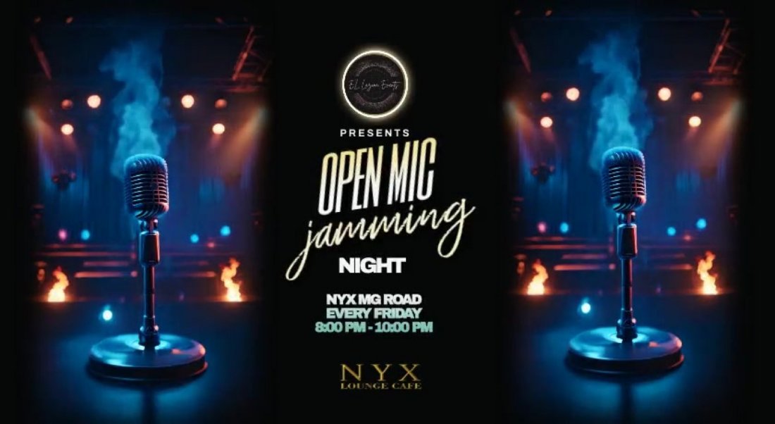 Open Mic & Jamming Night , NYX Lounge Cafe, Bangalore, 3 May 2024 ...