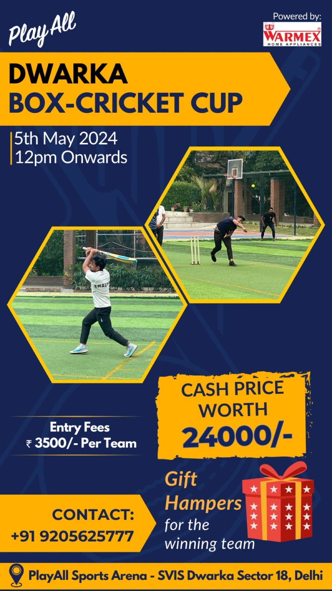 PlayAll Dwarka Box Cricket Cup - SVIS Dwarka Sector 18, PlayAll Sports ...