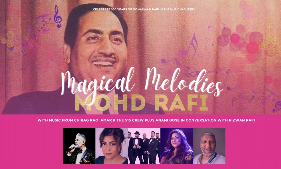 Magical Melodies Celebrating Mohammad Rafi, Harrow Arts Centre, Pinner, 5 May 2024 | AllEvents