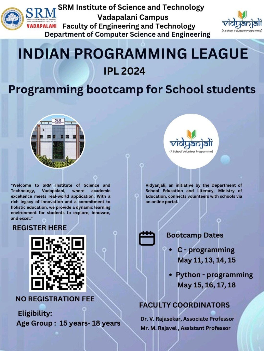 Indian Programming League 2024 - Programming Bootcamp for School ...