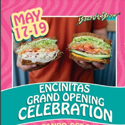 Board & Brew Encinitas Grand Opening Celebration May 17-19 Tickets ...