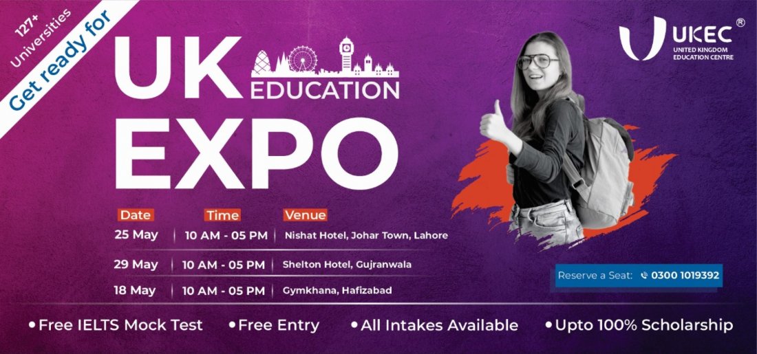 UKEC Education Expo 2024, The Nishat Hotel, Lahore, 25 May 2024 | AllEvents
