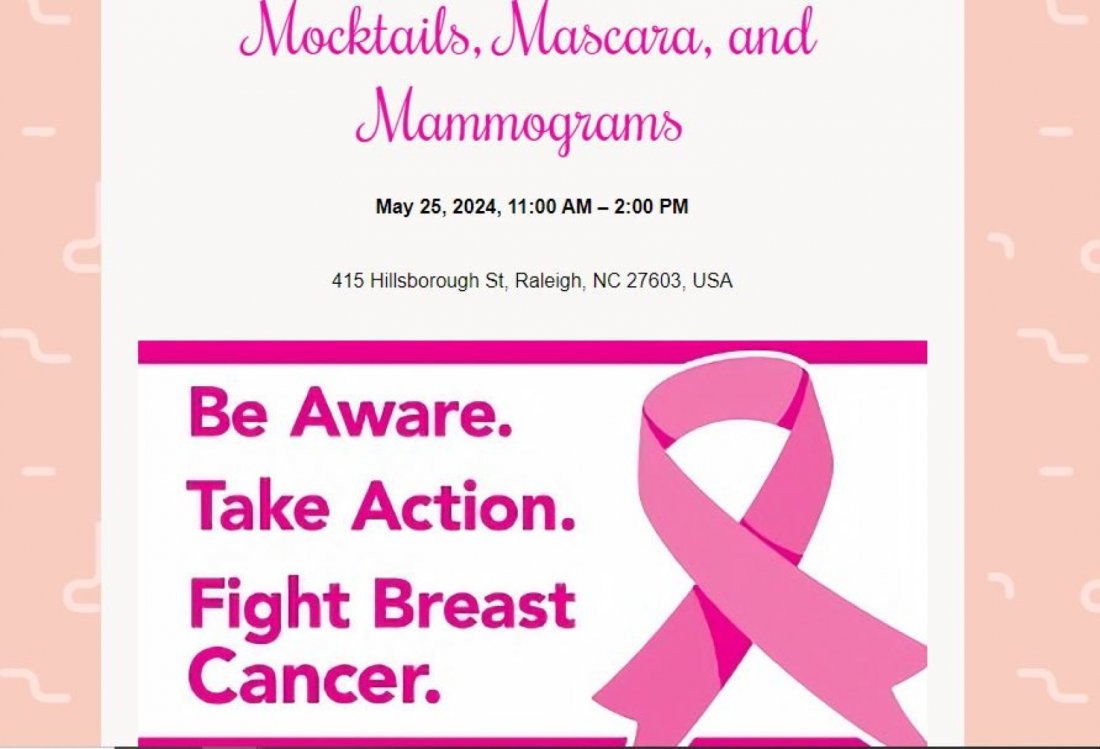 Mocktails, Mascara, and Mammograms, RUMAH, Raleigh, 25 May 2024 | AllEvents