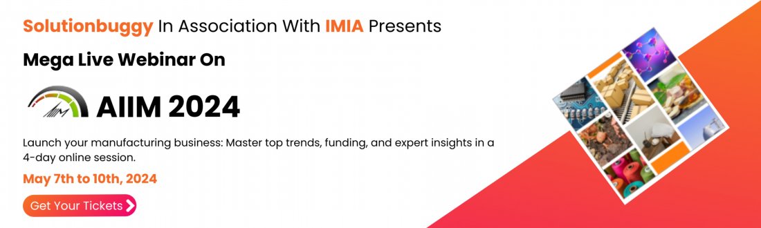 Mega Live Webinar on AIIM 2024: Unleash Manufacturing Innovation!, May ...