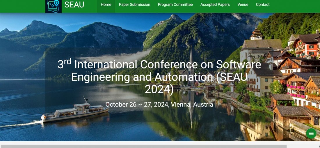 3rd International Conference on Software Engineering and Automation ...