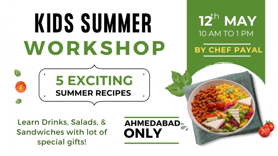 Kids Summer Workshop by Chef Payal Pathak Tickets, The Simply Salad ...