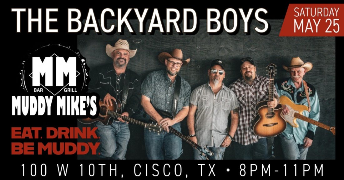 The Backyard Boys at Muddy Mikes Bar and Grill Tickets, Muddy Mike's ...