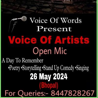 Bhopal Open Mic Tickets, Aromas Of Maharashtra, Bhopal, 26 May 2024 ...