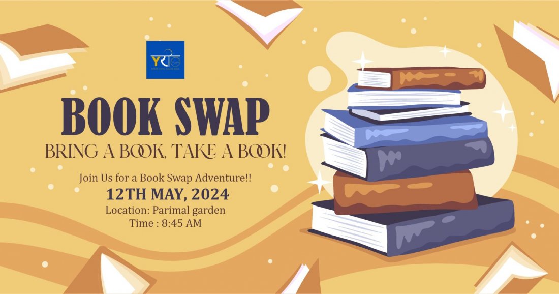 Free Book Exchange, Parimal Garden, Ahmedabad, 12 May 2024 | AllEvents