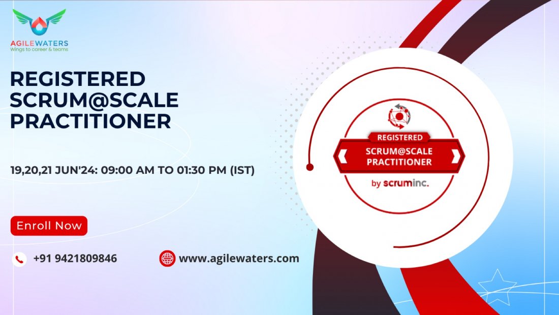 Registered Scrum@Scale Practitioner, June 19 to June 21 | Online Event ...