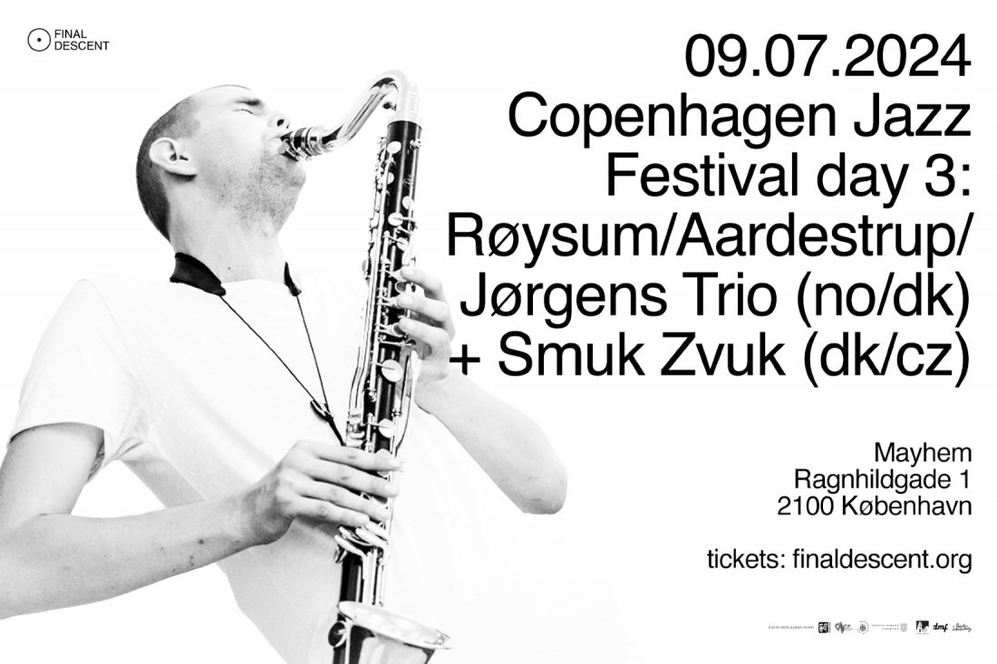 Røysum/Aardestrup/Jørgens Trio (NO/DK) + Smuk Zvuk (CZ/DK), Mayhem ...