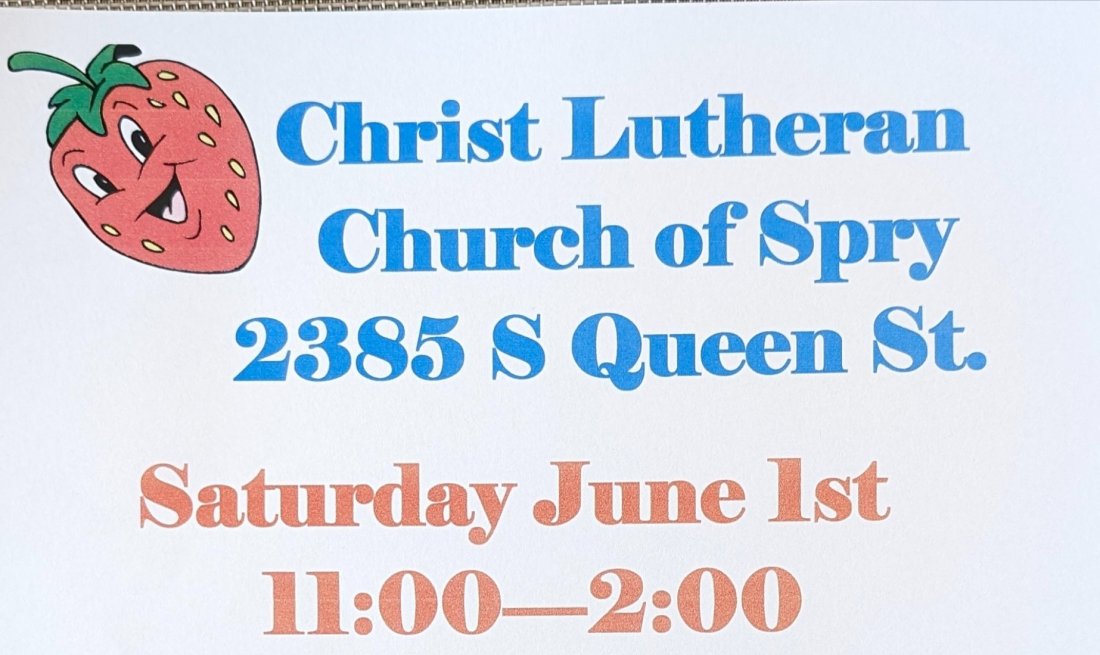 Strawberry Festival Day, Christ Lutheran Church Of Spry, , York, 1 June ...