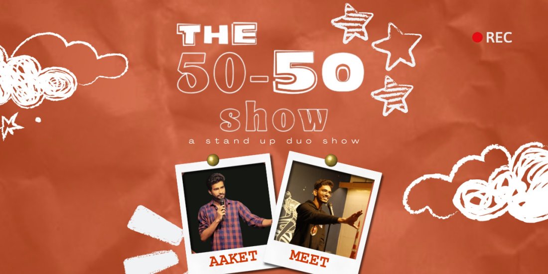 The 50-50 show : a duo stand-up comedy show , Cheese Box Studios ...
