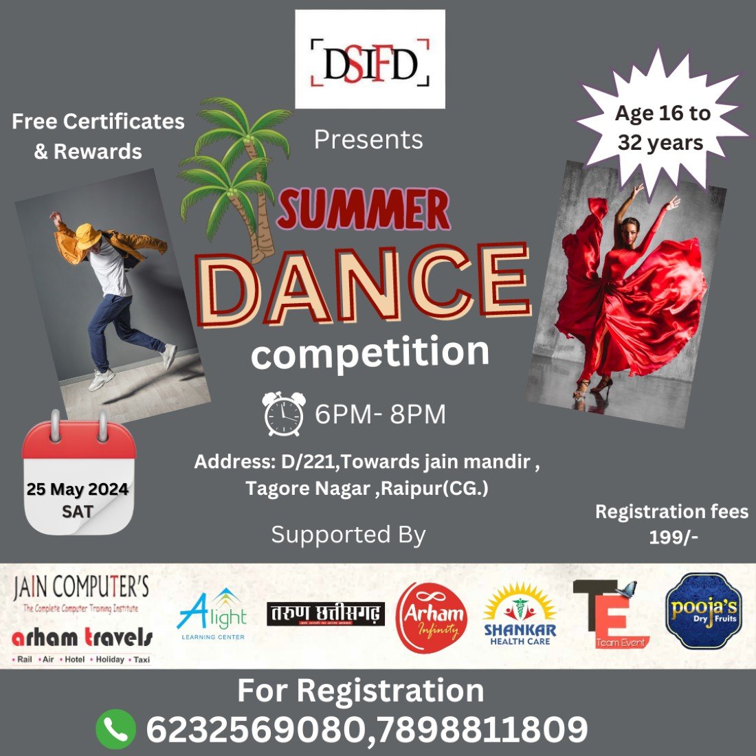 SUMMER DANCE COMPETITION , DSIFD RAIPUR | Fashion And Interior ...