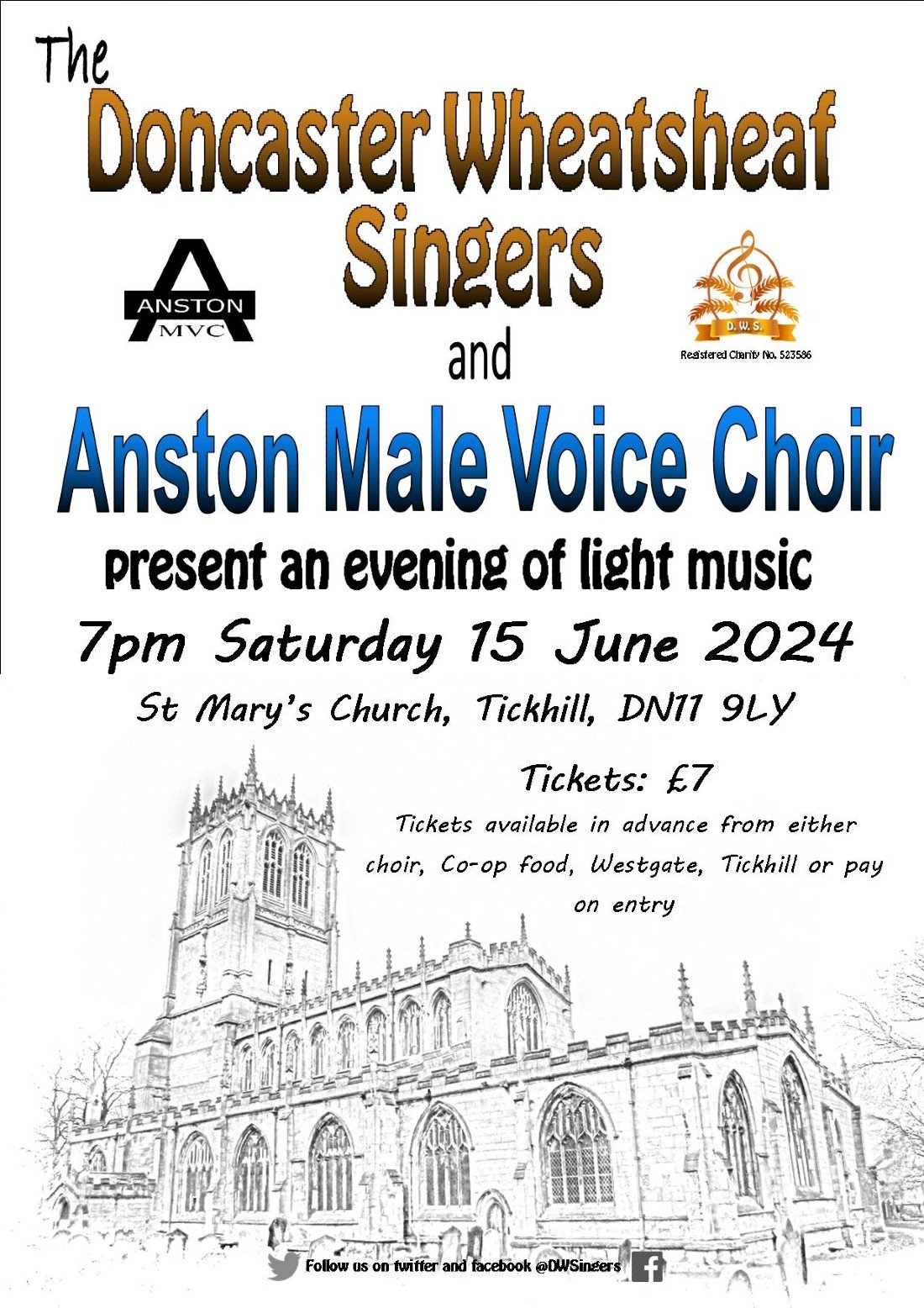 An Evening of Light Music, St. Mary's Church, Doncaster, 15 June 2024 ...