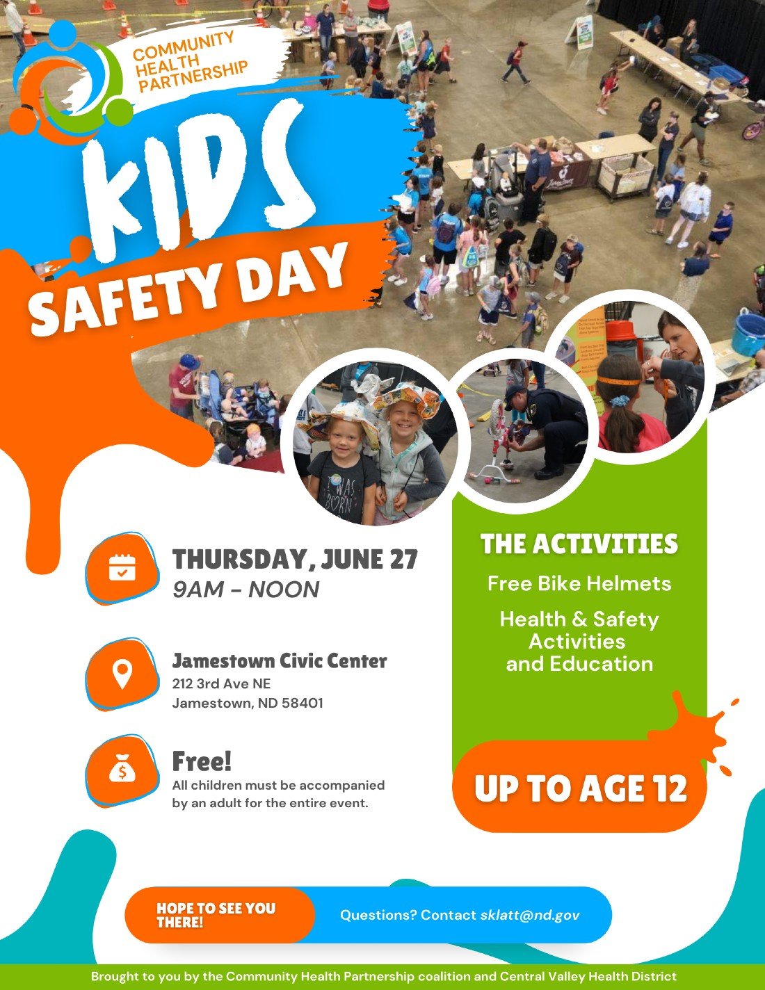 Kids Safety Day, Jamestown Civic Center, 27 June 2024 | AllEvents.in