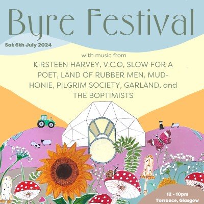 Byre Festival 2024, Hillhead Events, Glasgow, 6 July 2024 | AllEvents.in