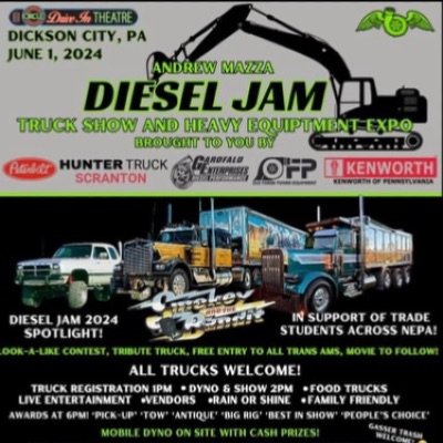 Andrew Mazza, diesel, jam, truck show and heavy equipment expo Tickets ...