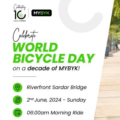 CycleFest: Honoring World Bicycle Day with MYBYK, MYBYK Fun Zone ...