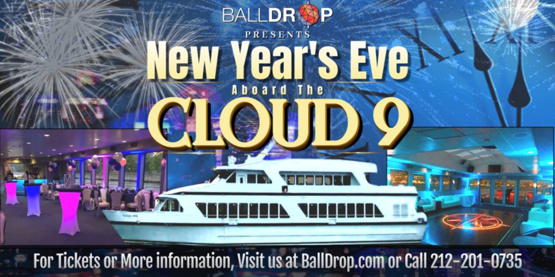 Cloud IV Luxury Yacht New Years Eve, Skyport Marina, Manhattan, 31 December to 1 January ...