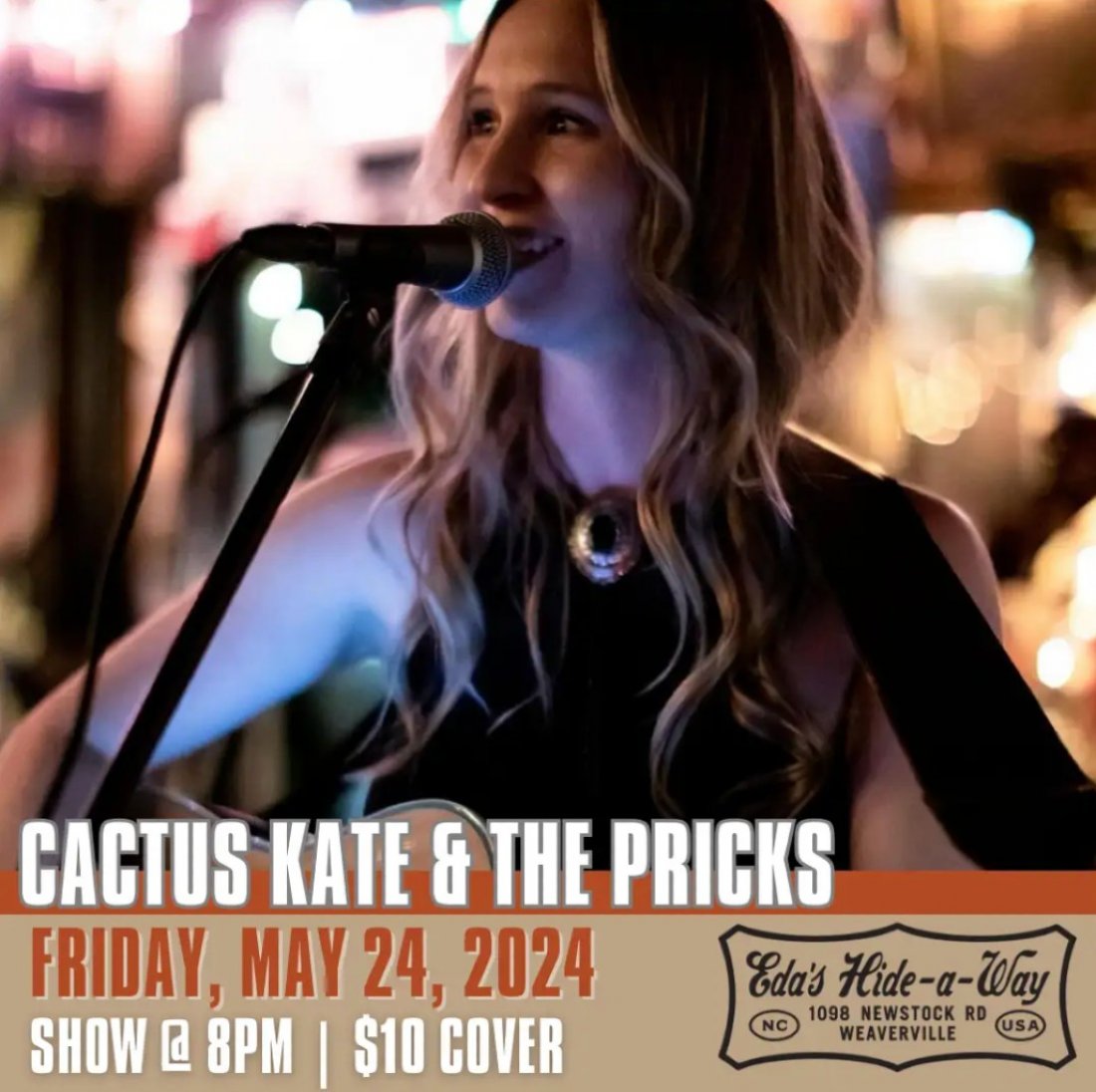 Cactus Kate & The Pricks (single release) w/Meaghan Collins at Edas ...