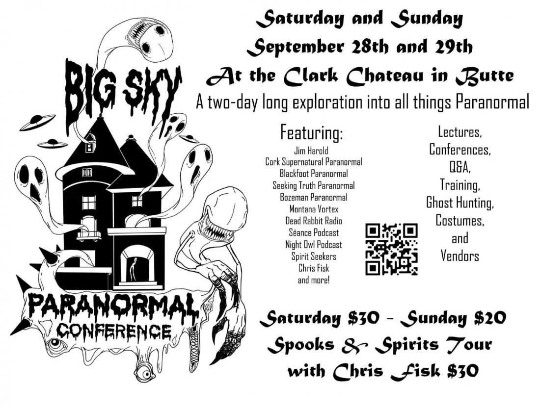 Big Sky Paranormal Conference, Historic Clark Chateau Museum & Gallery ...