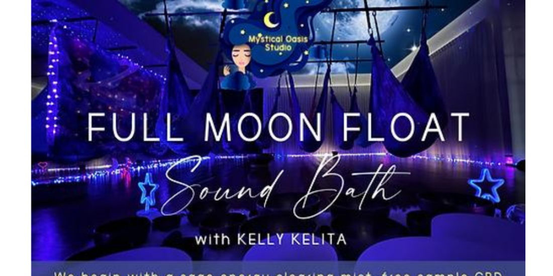 Full Moon Float w/CBD and Crystal, Mystical Oasis Studio , 352 Somerset Ave, Sarasota, FL 34243 ...