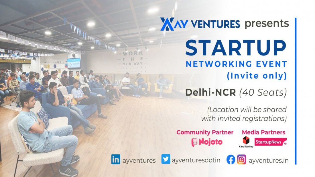 Gurugram Startup Networking Event(Invite Only) by AY Ventures, Gurugram, Gurgaon, 29 June 2024 ...