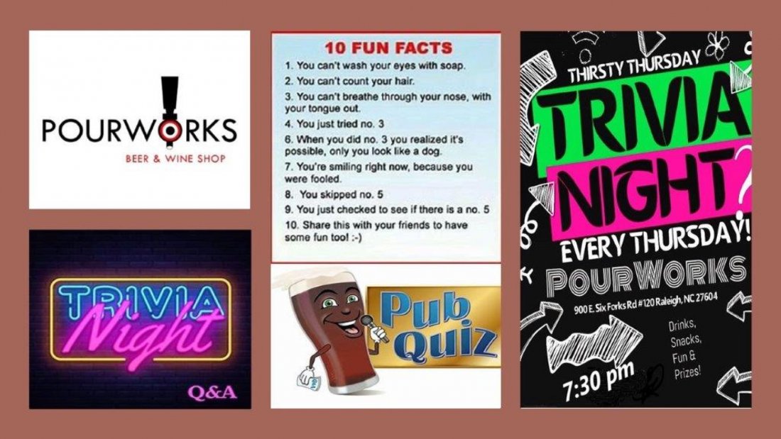 Thirsty Thursday Trivia, Pourworks, Raleigh | AllEvents