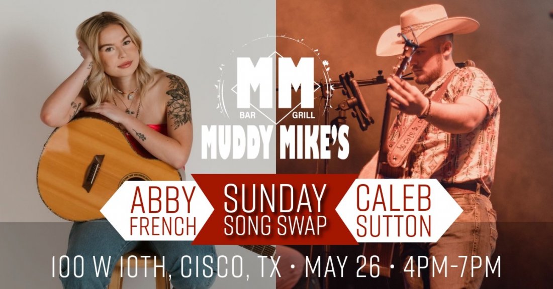 Abby French and Caleb Sutton - Sunday Song Swap at Muddy Mikes Bar and ...