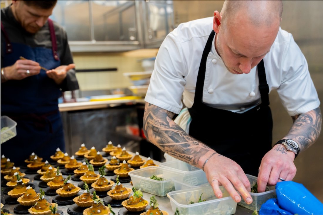 Ben Palmers Great British Menu Chef’s Table at TSTS Hackney, The Sea ...