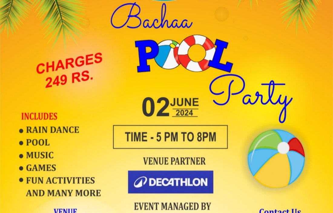 Bachaa Pool Party, High Street Building , Indore, 2 June 2024 | AllEvents