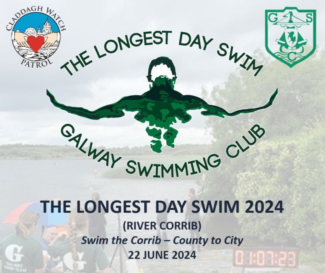 The Longest Day Swim 2024 | Swim the River Corrib, River Corrib, Galway ...