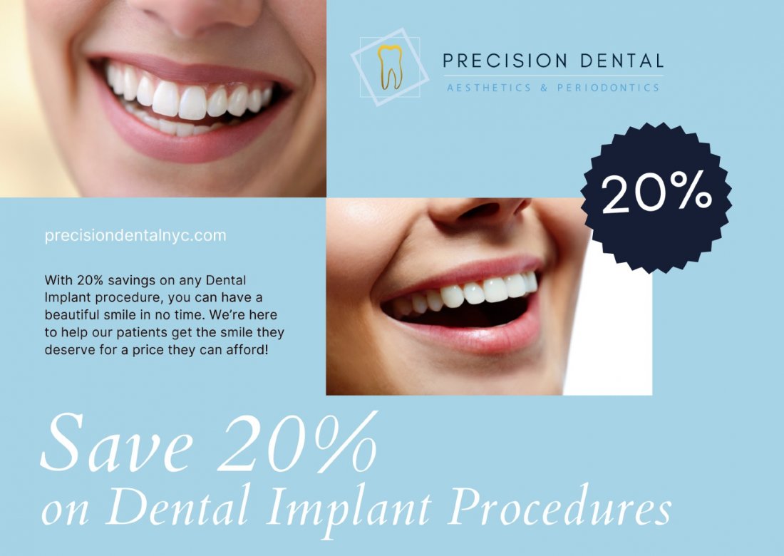 Dentistry center Astoria offers a 20% discount on your first exam ...