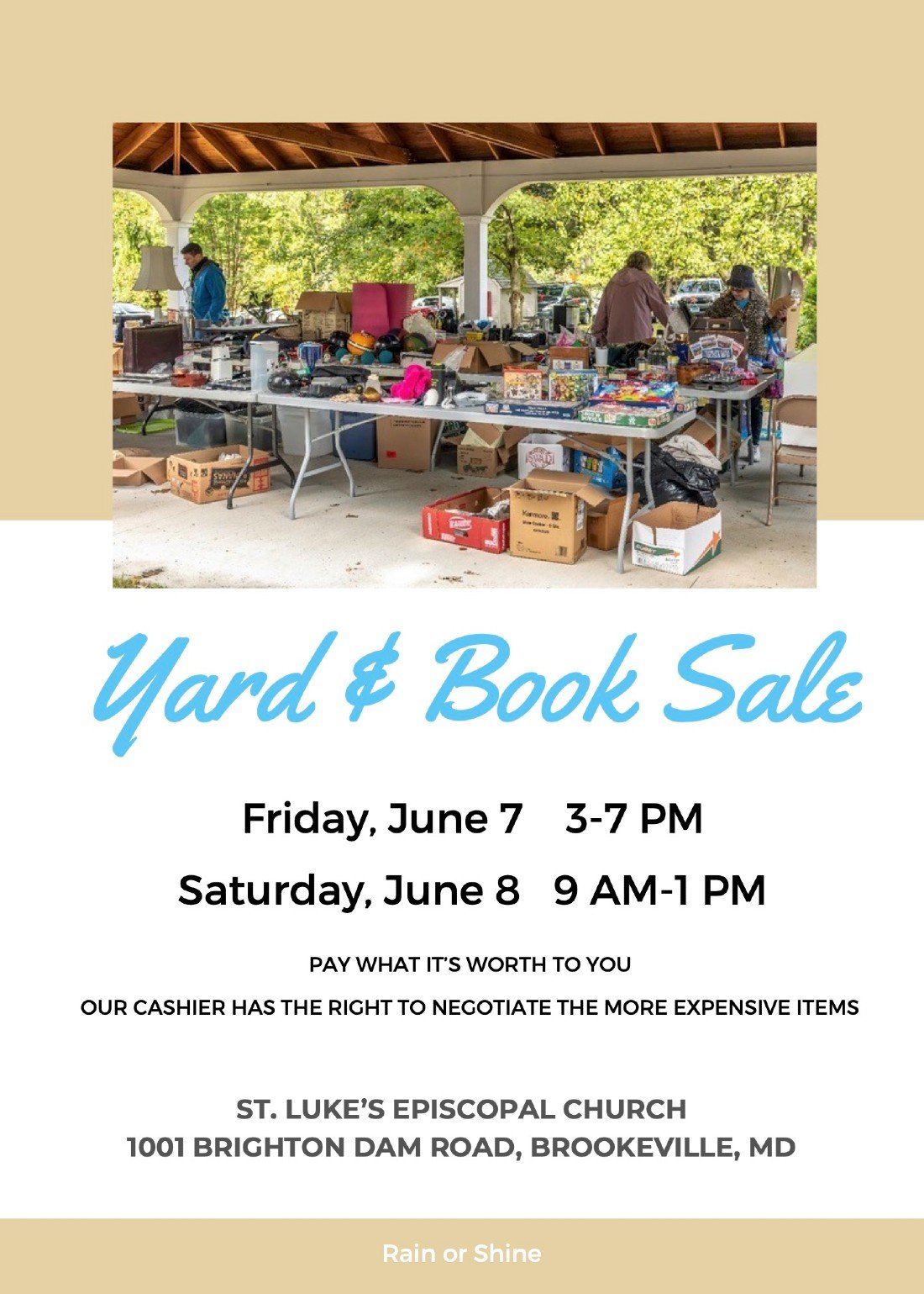 Yard & Book Sale!, 1001 Brighton Dam Rd, Brinklow, 7 June 2024 | AllEvents.in
