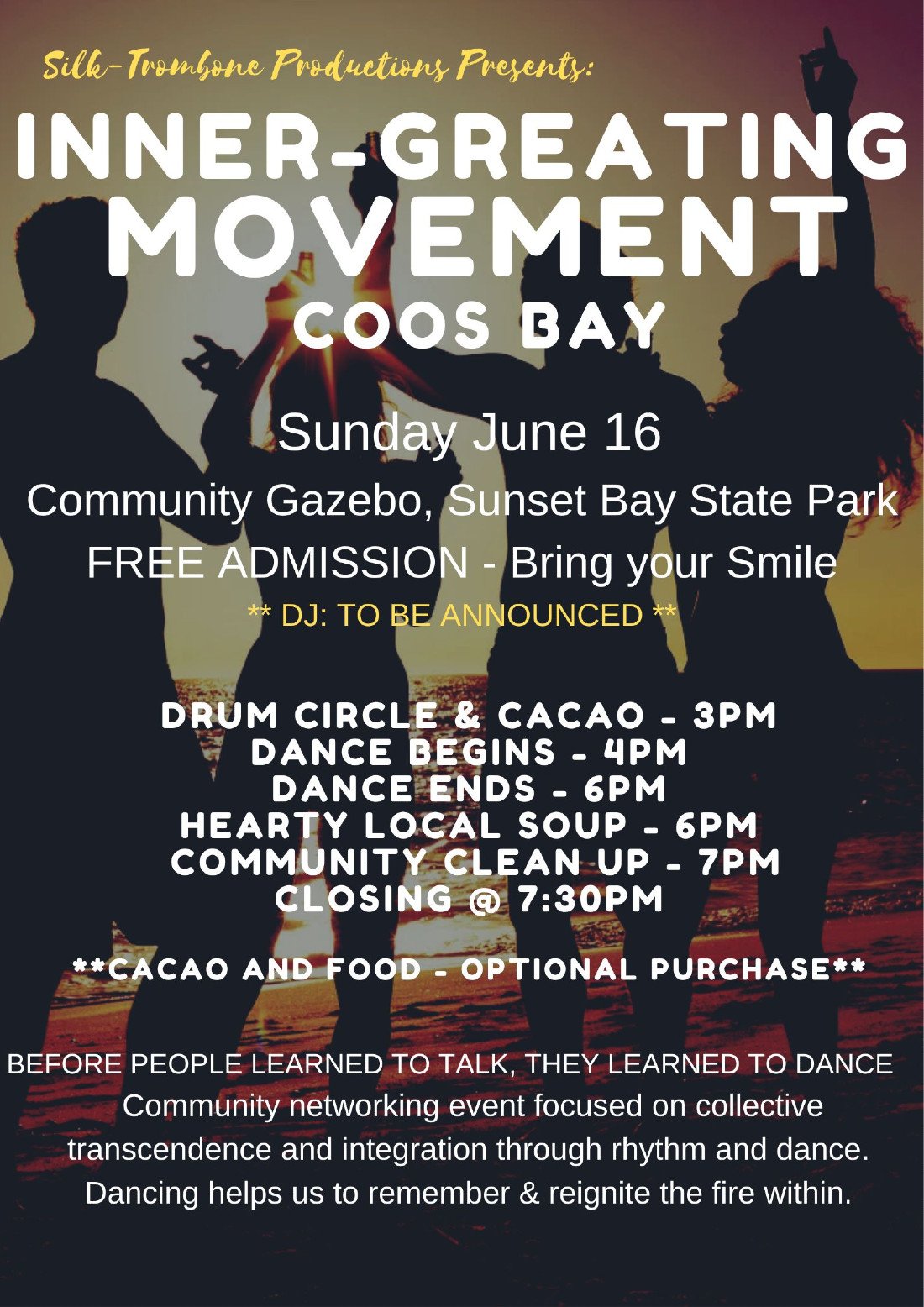 Inner Greating Movement , Sunset Bay State Park, Coos Bay, 16 June 2024 ...