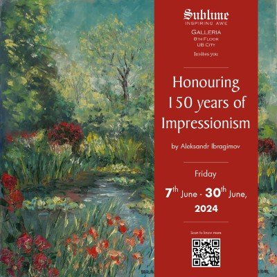 Honoring 150 years of Impressionism, Sublime Galleria, Bangalore, 7 ...