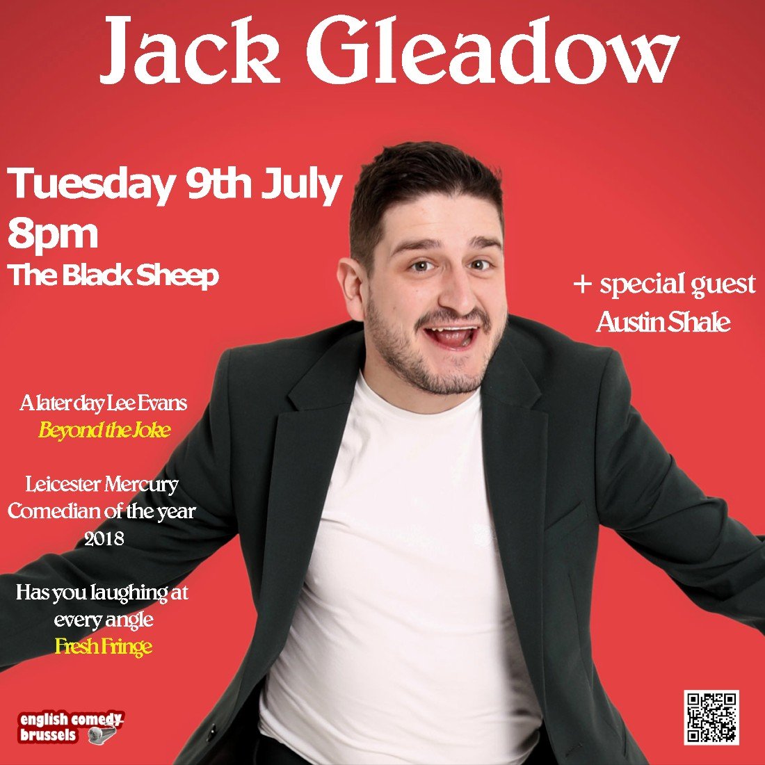 Jack Gleadow + guests, The Black Sheep, Chaussée de Boondael, Ixelles ...