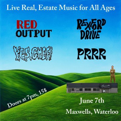 Red Output LIVE in Waterloo for All Ages Tickets, Maxwells Concerts And ...
