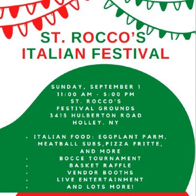 St. Roccos Italian Festival, St. Rocco's Festival Grounds, Holley, 1 ...