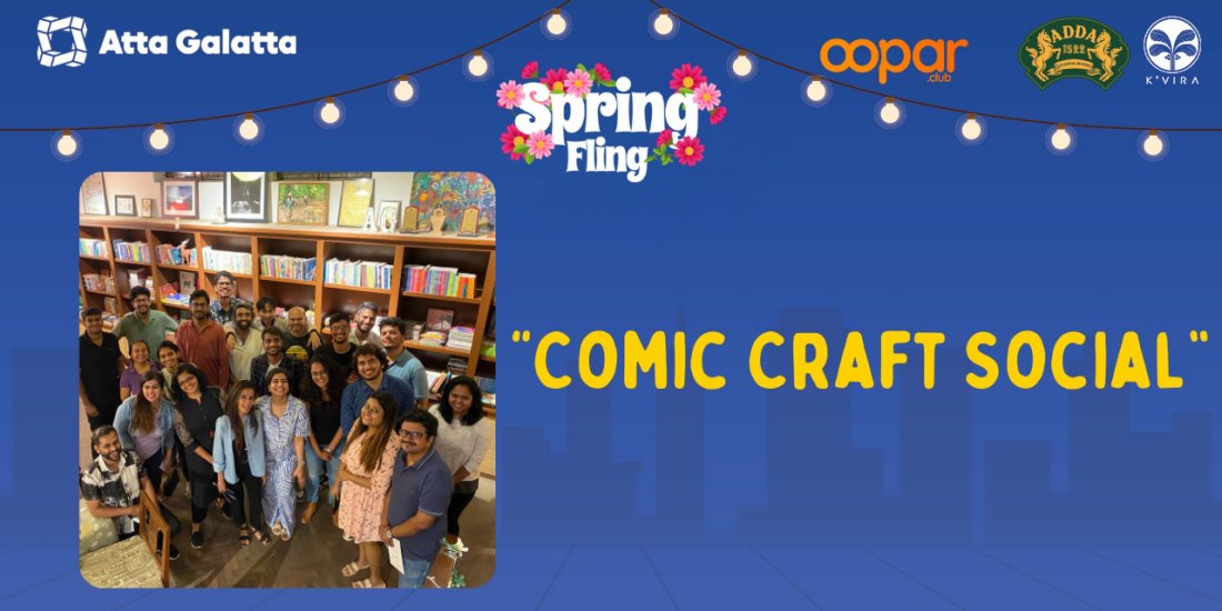 Comic Craft Social, adda 1522, Cambridge Layout, Bangalore, 8 June 2024 ...