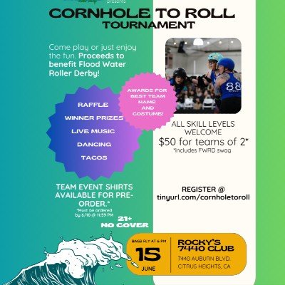 Cornhole to Roll Tournament, Rocky's 7440 Club, Citrus Heights, 15 June ...