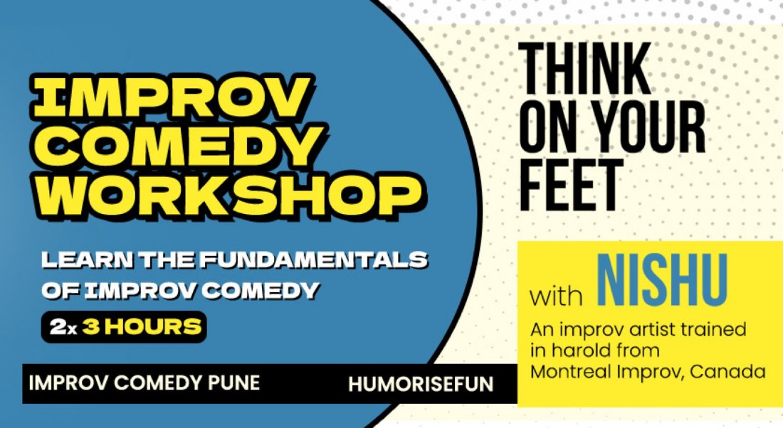 IMPROV COMEDY WORKSHOP:101, The Orange, Art & Book Cafe, Pune, 16 June 2024 | AllEvents.in