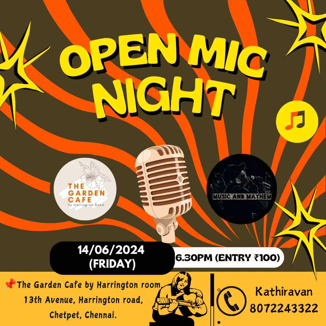 Open Mic Night? by Music and Mayhem : Friday Mic Nights -Edition- 1 ...