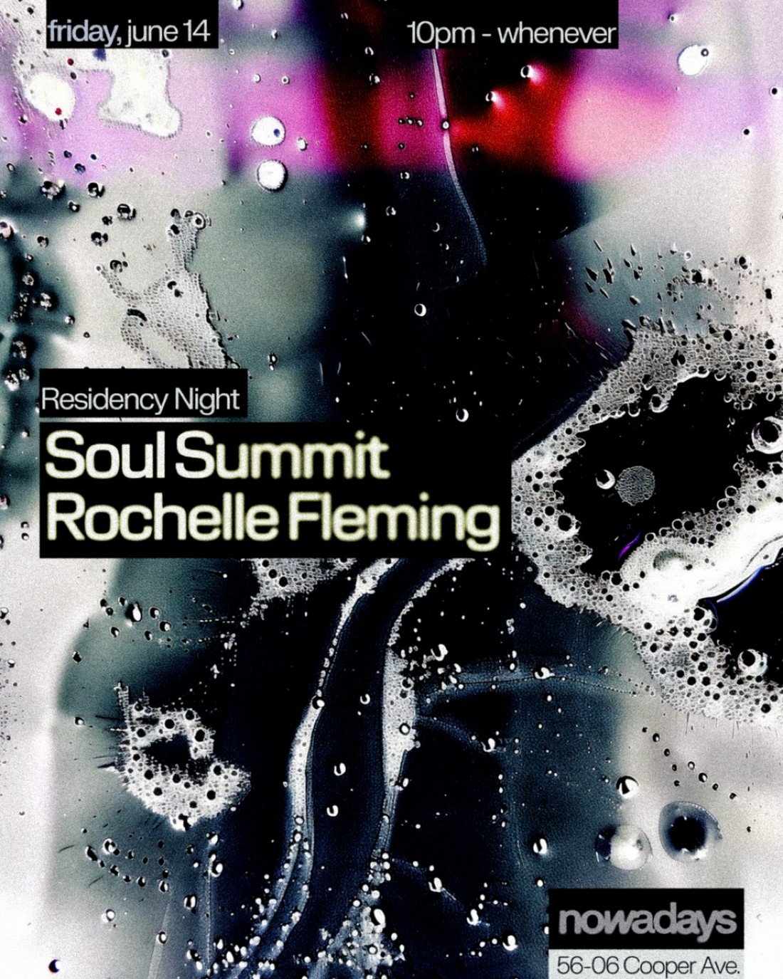 Soul Summit Music presents Rochelle Fleming, Nowadays, Brooklyn, 14 ...