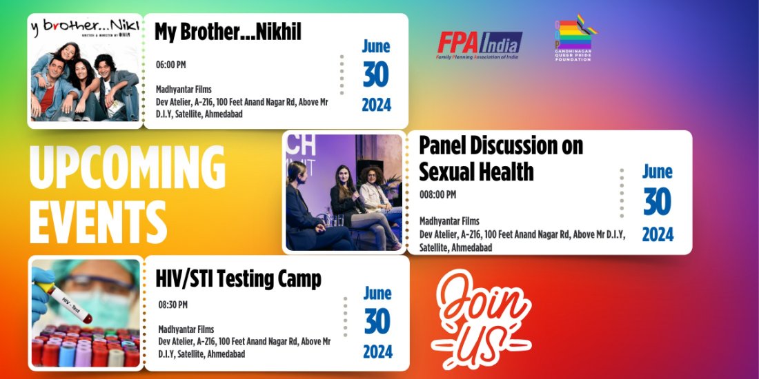 Film Screening, Panel Discussion and HIV/STI Testing, MADHYANTAR FILMS ...